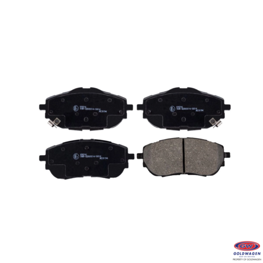 BRAKE PAD SET FRONT | Brake Pads | Brakes | Goldwagen