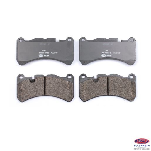 BRAKE PAD SET FRONT | Brake Pads | Brakes | Goldwagen