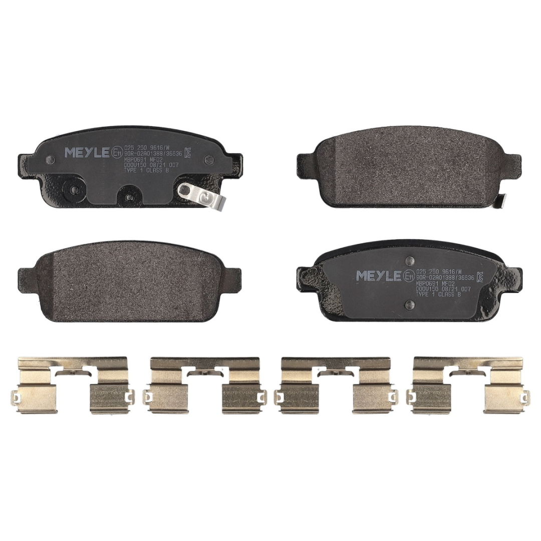 BRAKE PAD SET REAR | Brake Pads | Brakes | Goldwagen