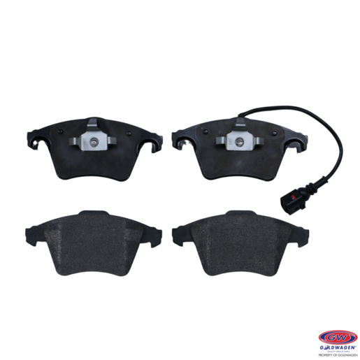 BRAKE PAD SET FRONT | Brake Pads | Brakes | Goldwagen