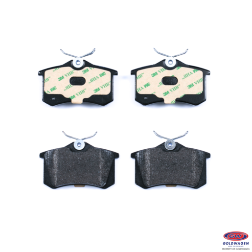 BRAKE PAD SET REAR | Brake Pads | Brakes | Goldwagen