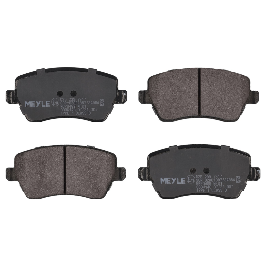 BRAKE PAD SET FRONT | Brake Pads | Brakes | Goldwagen