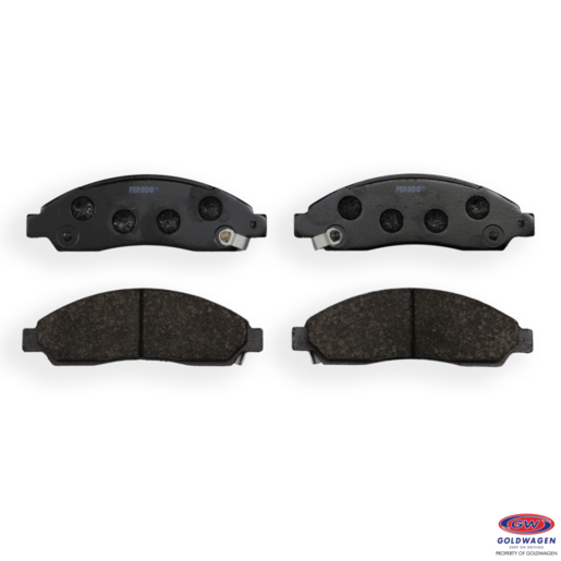 BRAKE PAD SET FRONT | Brake Pads | Brakes | Goldwagen