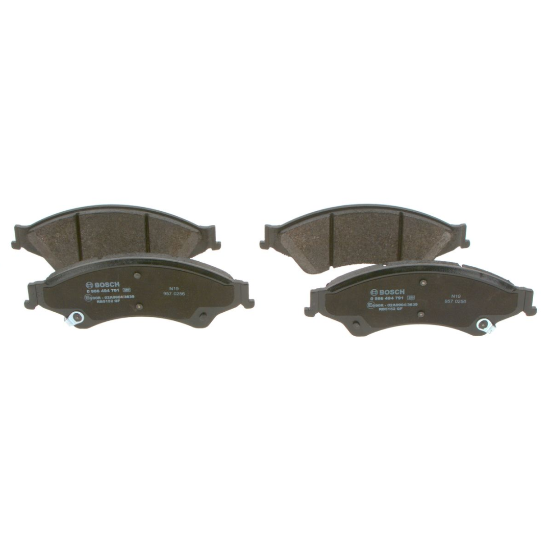 BRAKE PAD SET FRONT | Brake Pads | Brakes | Goldwagen