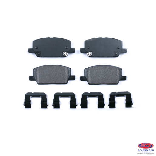 BRAKE PAD SET FRONT | Brake Pads | Brakes | Goldwagen