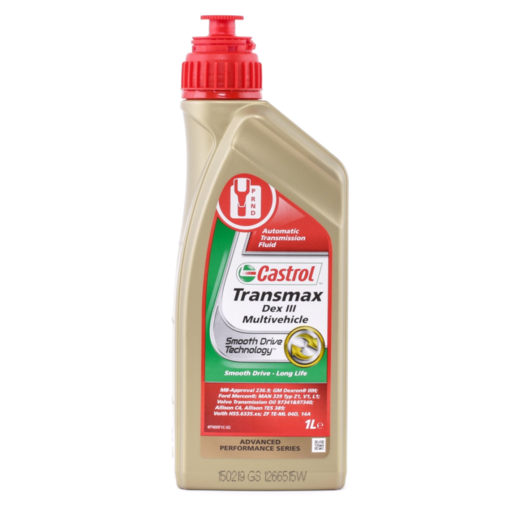 OIL GEARBOX (ATF) DEXRON III RED CASTROL | Gearbox/Diff Oils | Fluids ...